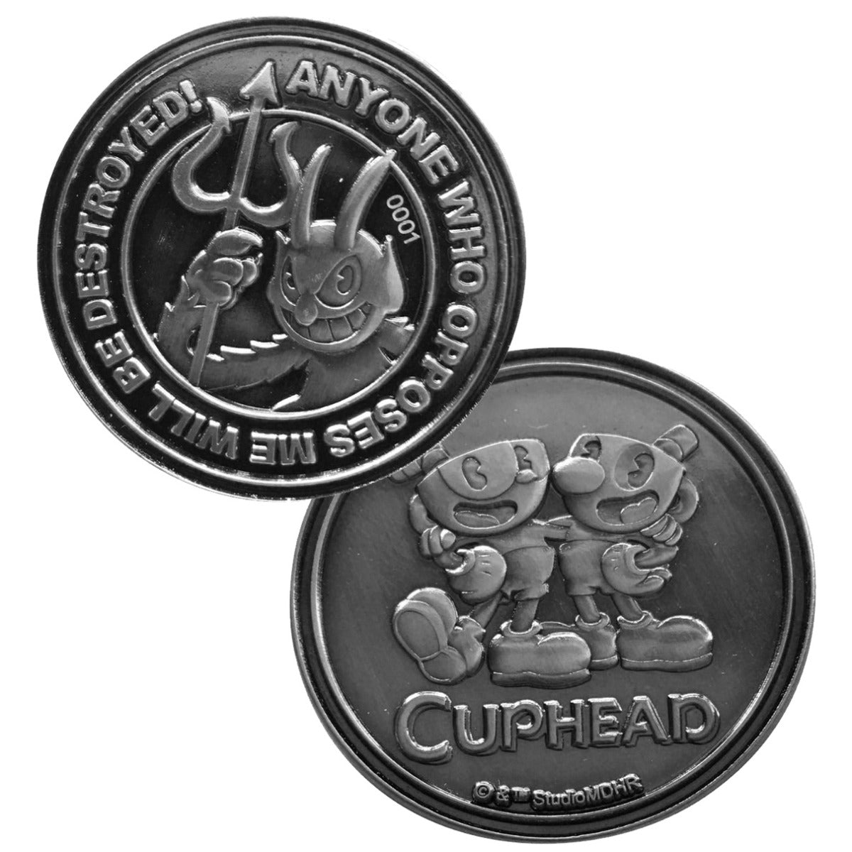 Cuphead The Devil Magnetic Metal Bottle Opener – GeekCore