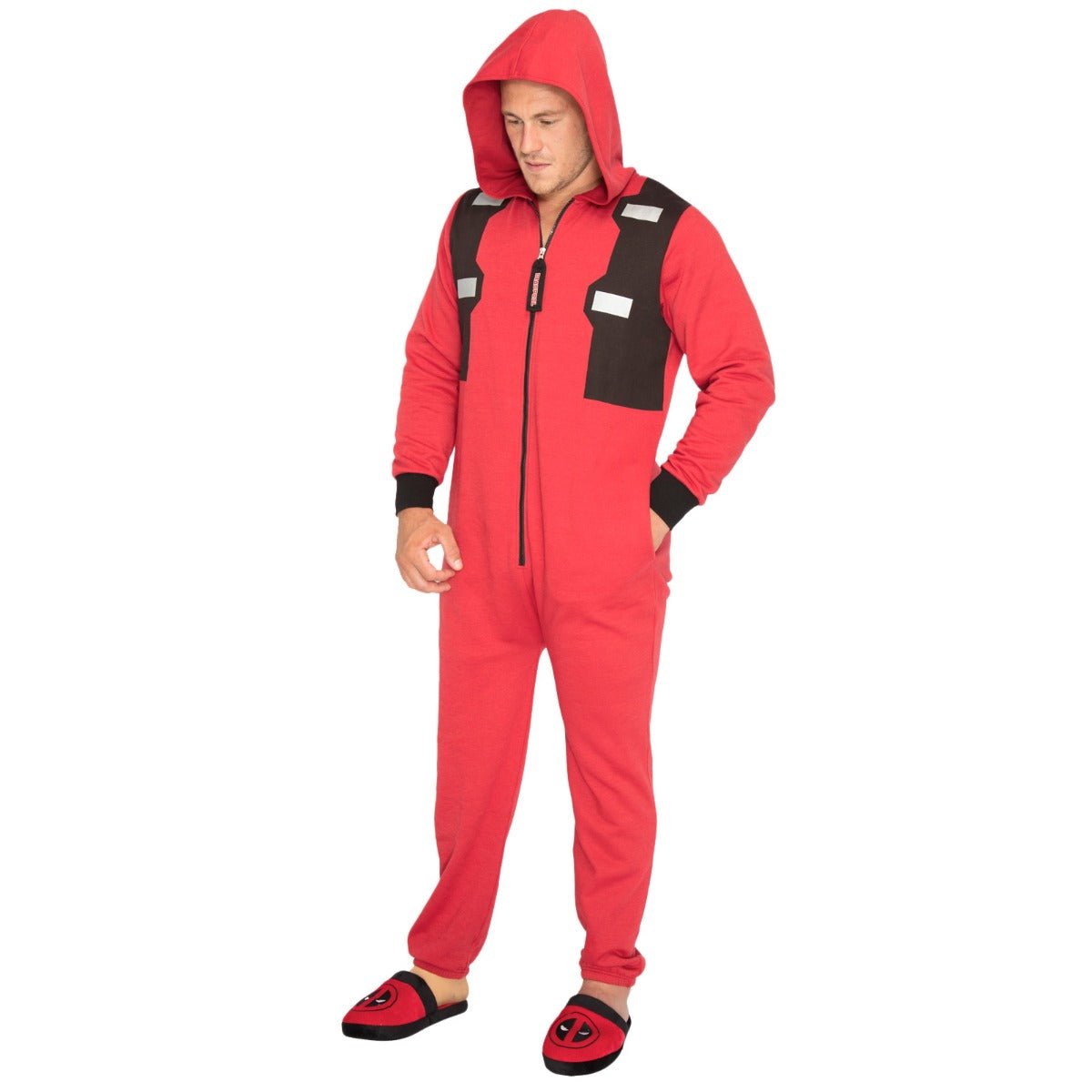 Official Deadpool Onesie | Marvel product - Adult - One size – GeekCore