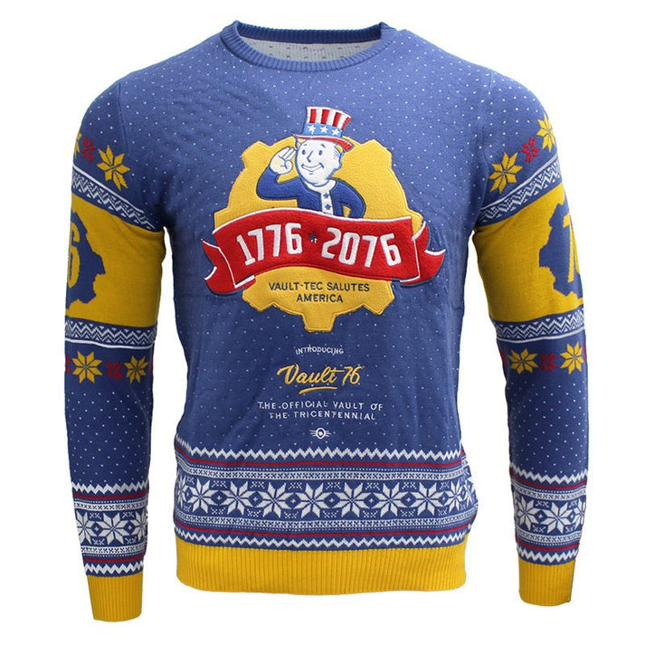 Fallout 76 Knitted Christmas Sweater – GeekCore