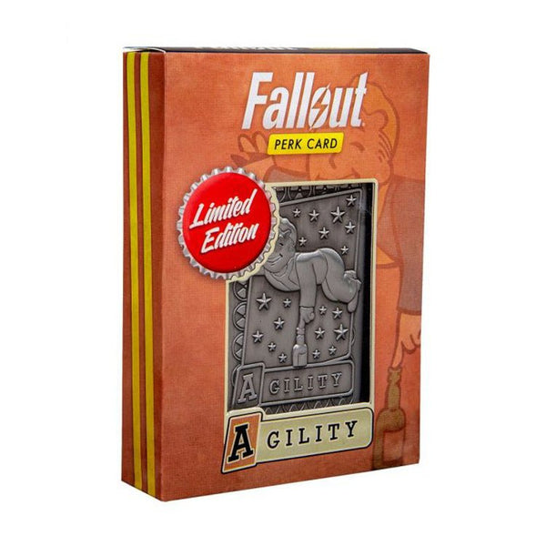 Fallout Limited Edition Metal Perk Card # 6 - Agility – GeekCore