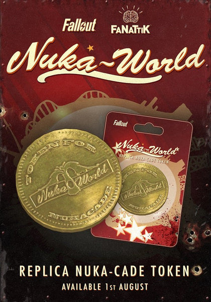 Fallout Nuka-World Nuka-Cade Replica Token – GeekCore