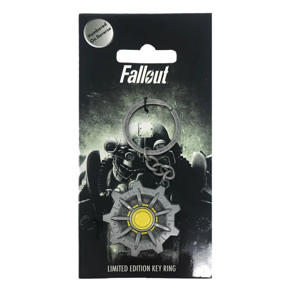 Fallout Vault Door Keychain – GeekCore