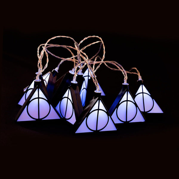 Harry Potter Deathly Hallows LED String Lights | Official Harry Potter ...