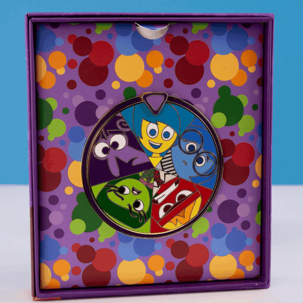 Loungefly Pixar Inside Out Core Memories Spinning 3" Collector Box Pin ...