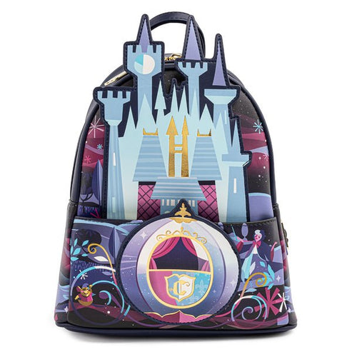 Loungefly x Disney Cinderella Castle Mini Backpack – GeekCore