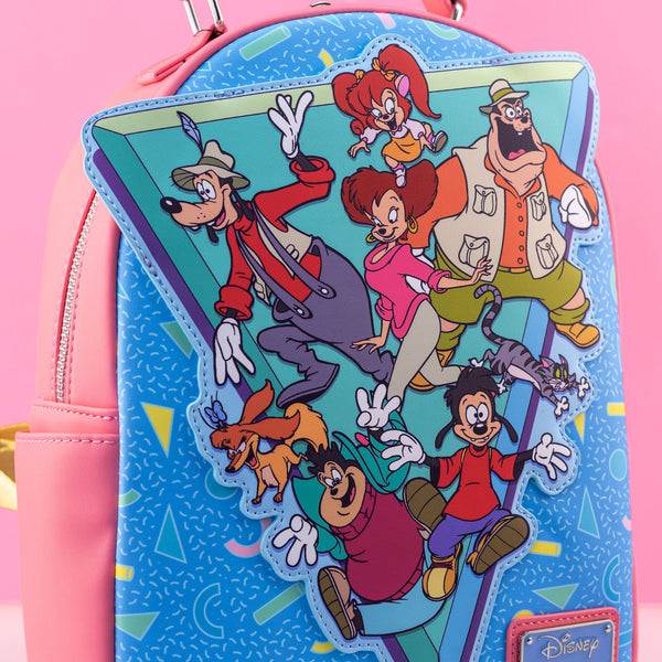 Loungefly x Disney Goofy Movie Troop Triangle Mini Backpack – GeekCore