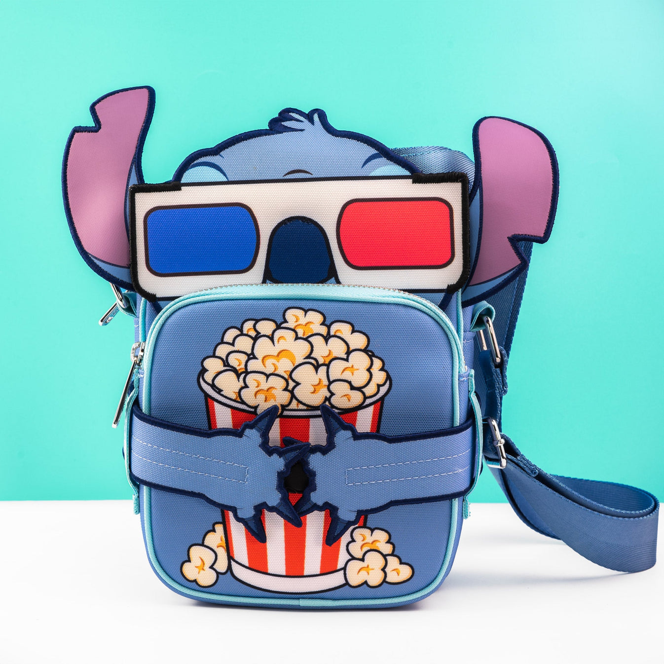 Loungefly x Disney Lilo and Stitch Popcorn Stitch Crossbuddies Bag ...