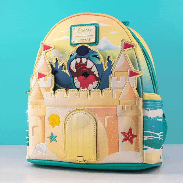 Loungefly x Disney Lilo and Stitch Sandcastle Mini Backpack – GeekCore