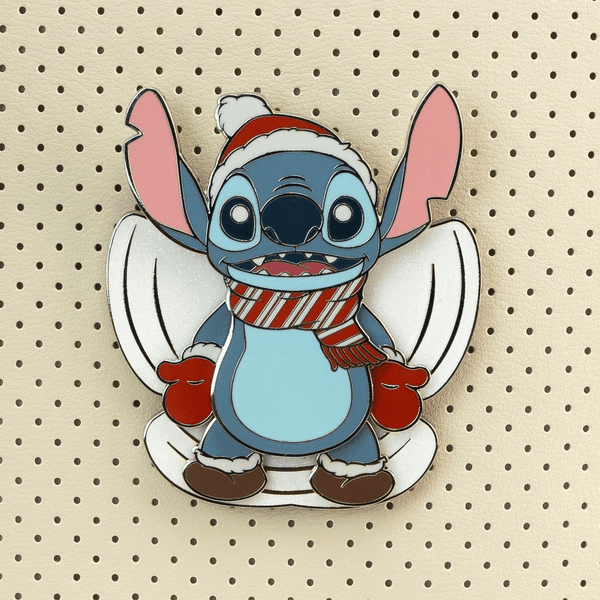 Loungefly x Disney Lilo and Stitch Snow Angel 3 Inch Sliding Pin – GeekCore