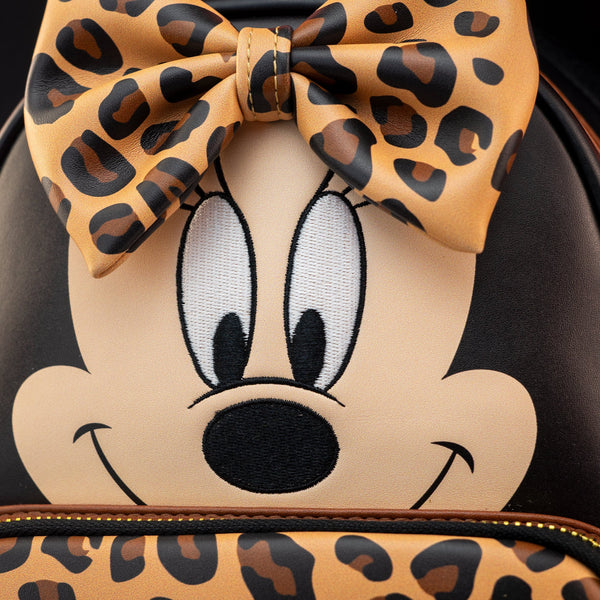 Loungefly x Disney Minnie Mouse Leopard Print Mini Backpack – GeekCore