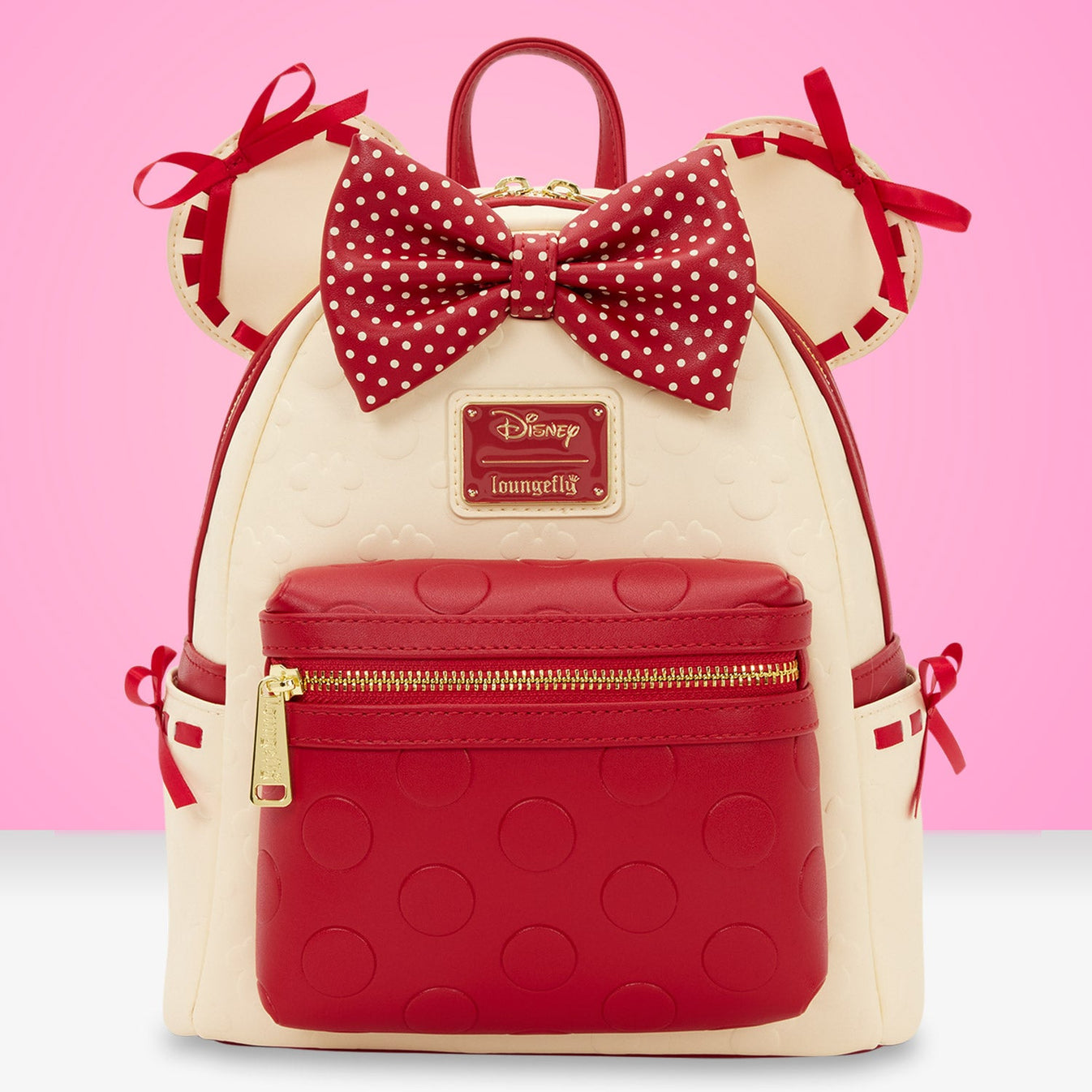 Loungefly x Disney Minnie Mouse Rock the Dots Mini Backpack – GeekCore