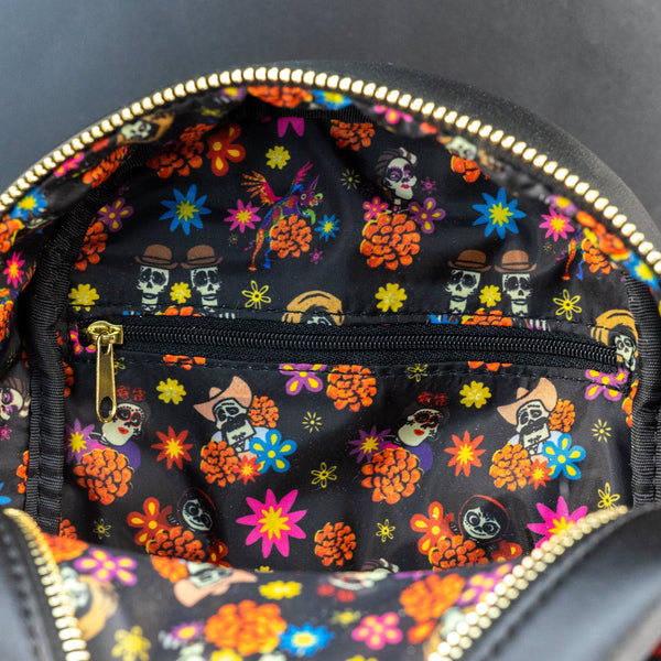 Loungefly x Disney Pixar Coco Remember Me Floral Mini Backpack – GeekCore