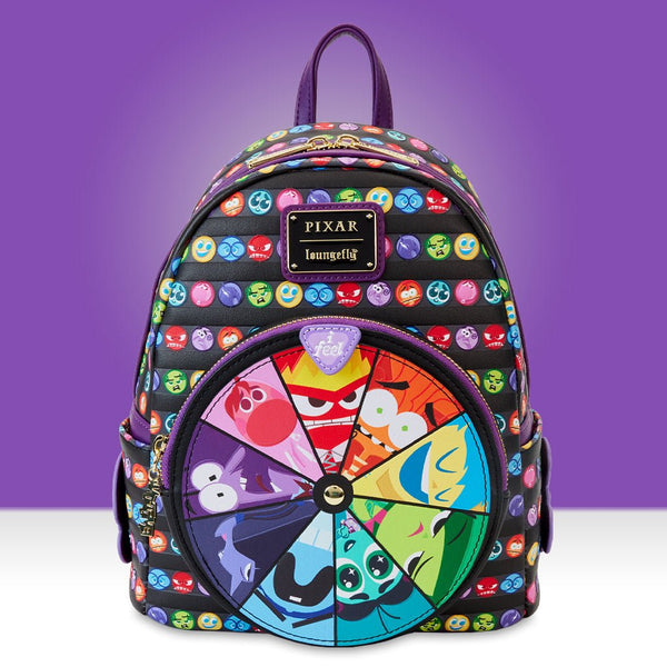 Loungefly x Disney Pixar Inside Out 2 Core Memories Mini Backpack ...