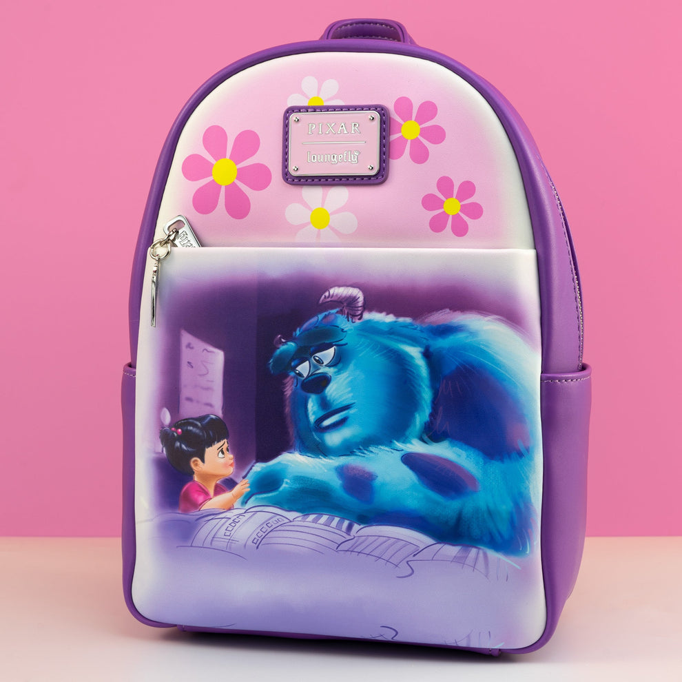 Loungefly x Disney Pixar Monsters Inc Boo and Sully Bed Scene Mini Bac ...