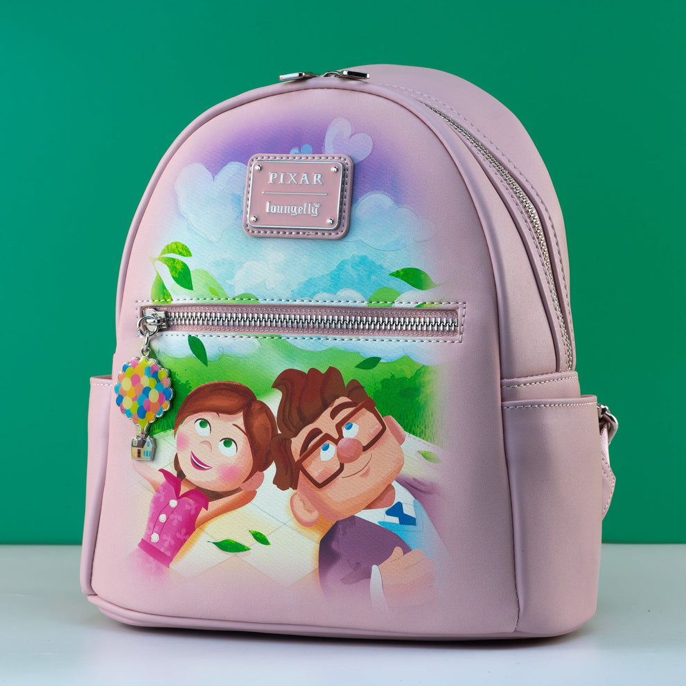 Loungefly x Disney Pixar Up Carl and Ellie Mini Backpack – GeekCore