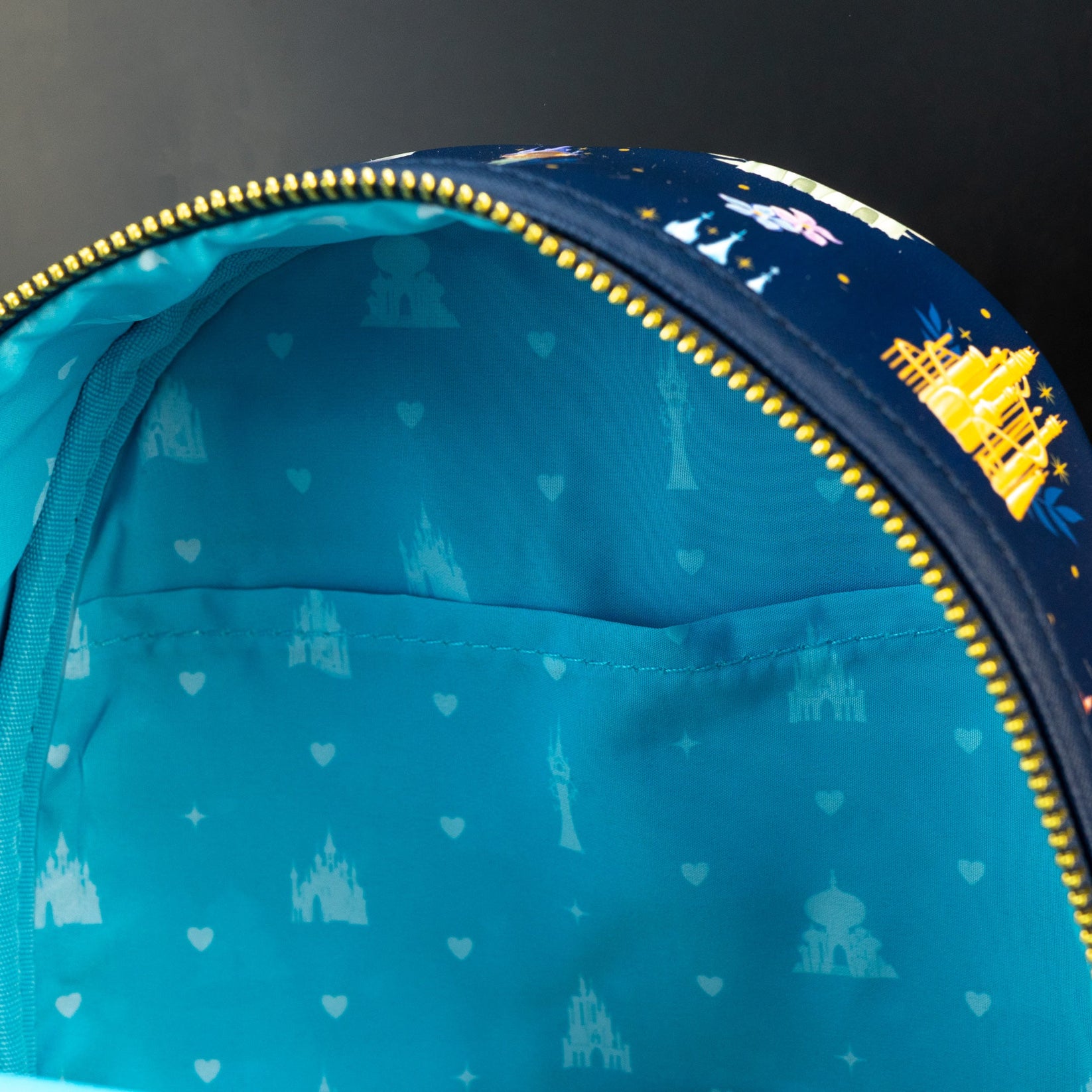 Loungefly x Disney Princess Castles Print Mini Backpack – GeekCore