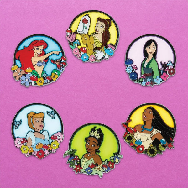 Loungefly x Disney Princess Flower Window Blind Box Mystery Pin – GeekCore