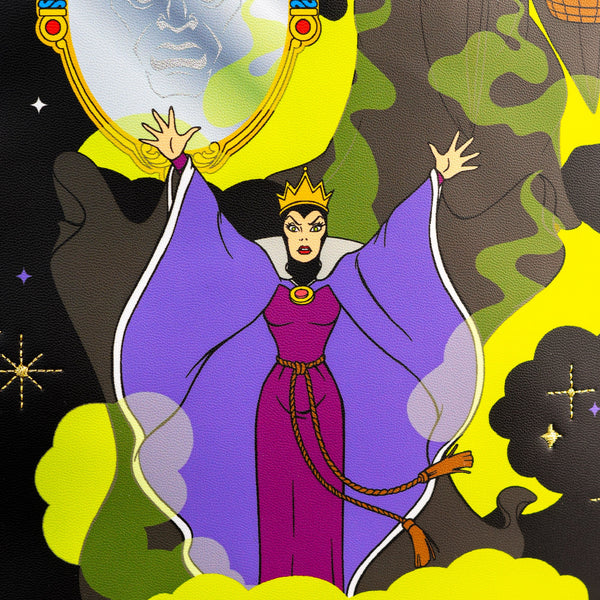 Loungefly x Disney Snow White Evil Queen, Old Hag and Mirror Mini Back ...