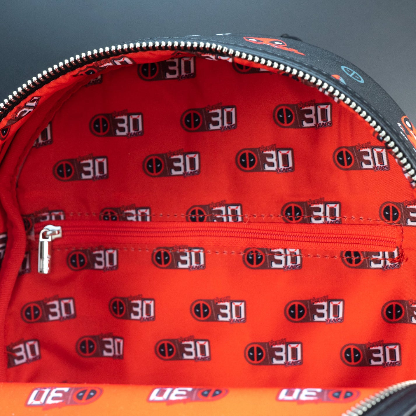 Loungefly x Marvel Deadpool 30th Anniversary All Over Print Mini Backp ...