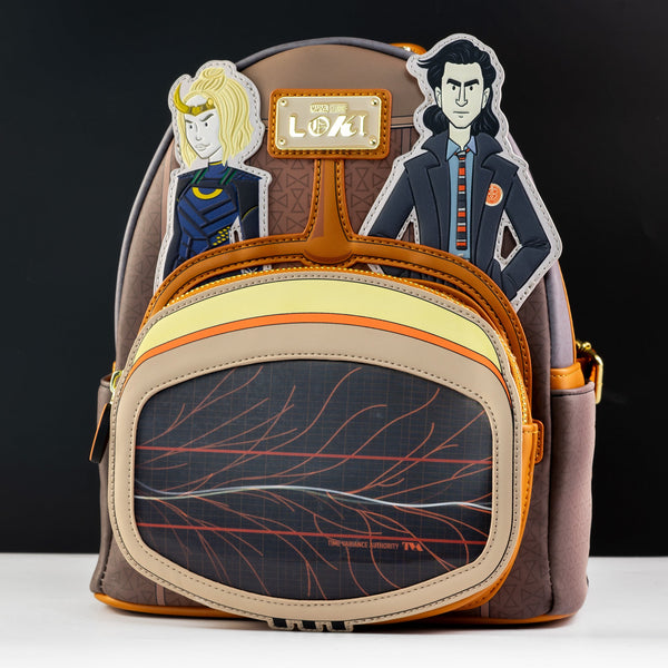 Loungefly x Marvel Loki TVA Lenticular Multiverse Mini Backpack – GeekCore
