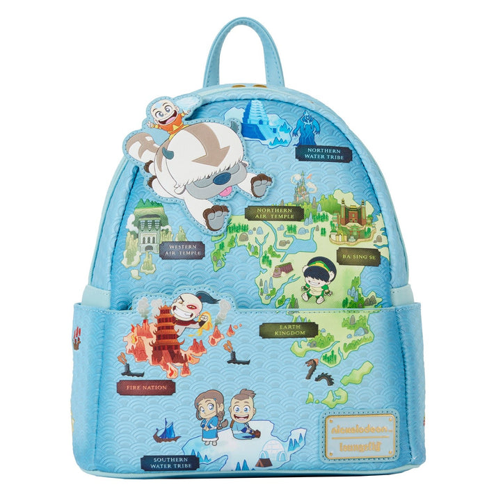 Loungefly x Nickelodeon Avatar: The Last Airbender Map Mini Backpack ...