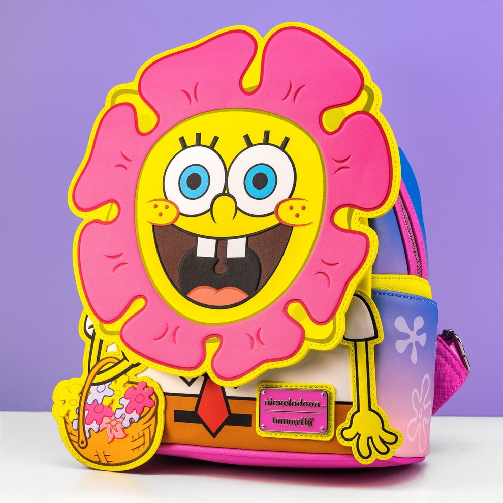 Loungefly x Nickelodeon SpongeBob Squarepants FlowerBob Cosplay Mini B ...