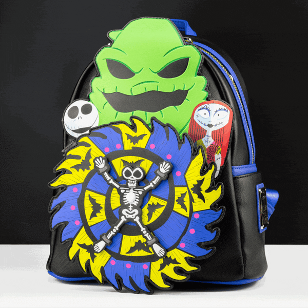 Loungefly x The Nightmare Before Christmas Oogie Boogie Showdown GITD ...
