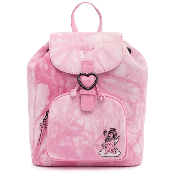 Loungefly x Valfré Lucy Pink Acid Wash Denim Mini Backpack – GeekCore