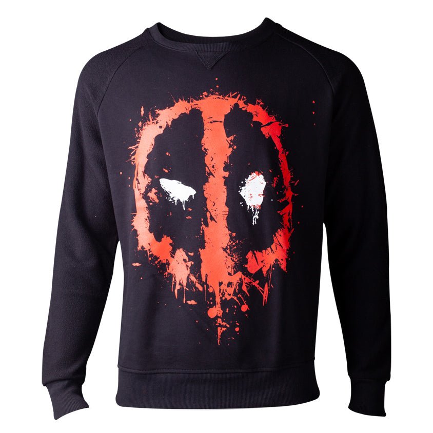 Marvel Deadpool Dripping Face Sweater – GeekCore