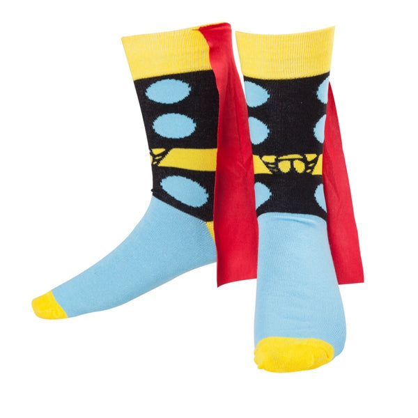 Marvel Thor Caped Socks – GeekCore