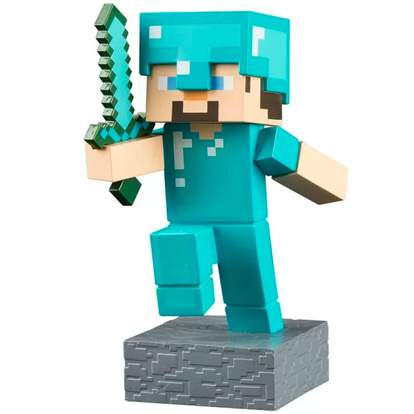 Minecraft Diamond Steve Adventure Figure – GeekCore