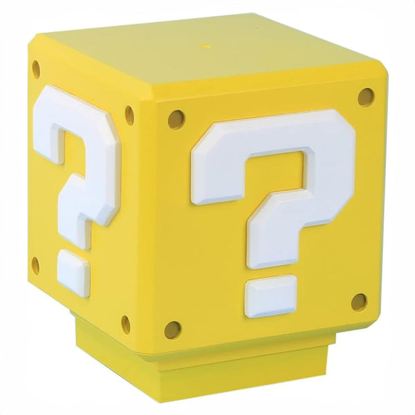 Mini Question Block Super Mario Light – GeekCore