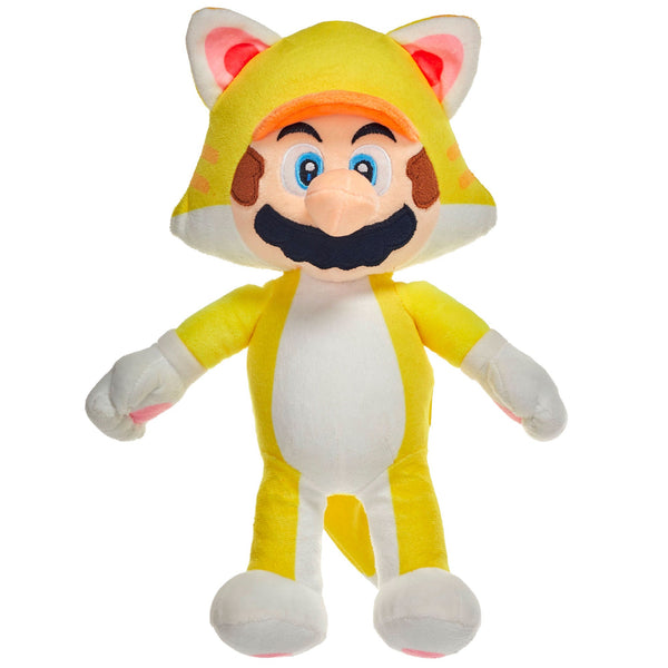Super Mario Cat Suit Mario 36cm Large Plush Toy – GeekCore