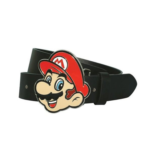 Super Mario - Mario Face Belt and Buckle – GeekCore