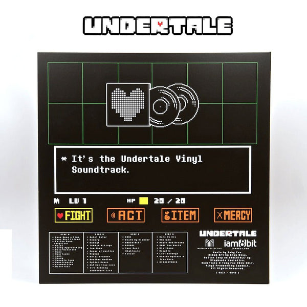 Undertale Vinyl Soundtrack (Double LP) – GeekCore